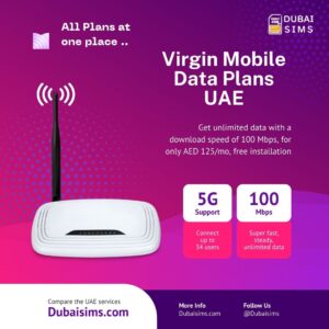 Virgin Mobile Data Plans (UAE) - Dubai Sims