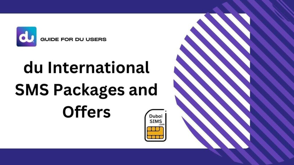 du International SMS Offer and Packages - Dubai Sims