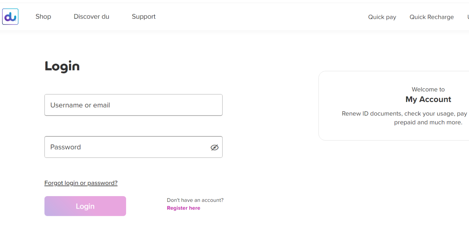 How to Check Balance in Du Postpaid Business Plan - Dubai Sims